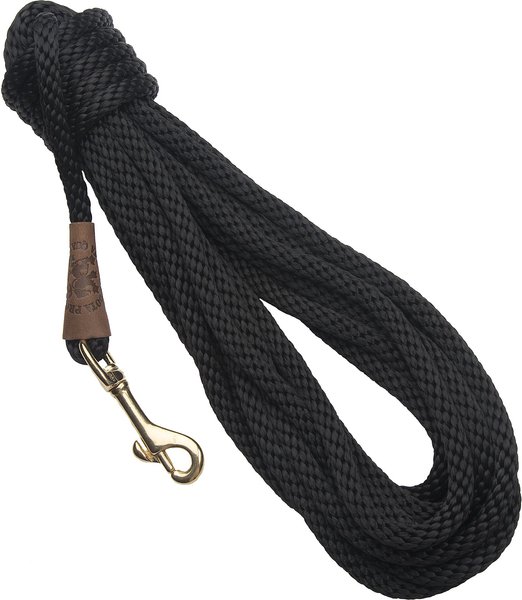 MENDOTA PRODUCTS Obedience Check Cord Rope Dog Lead, 20-ft long, 3/8-in ...