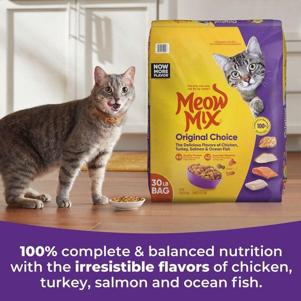 Meow Mix Cat Food 30 Lbs