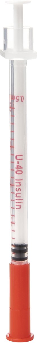 MERCK Insulin Syringes U-40 0.5-in x 29G, 0.5-cc - Easy Refills | Chewy Rx