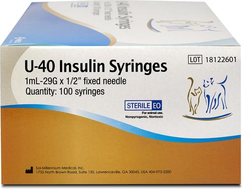 MERCK Insulin Syringes U-40 0.5-in x 29G, 1-cc - Easy Refills | Chewy Rx