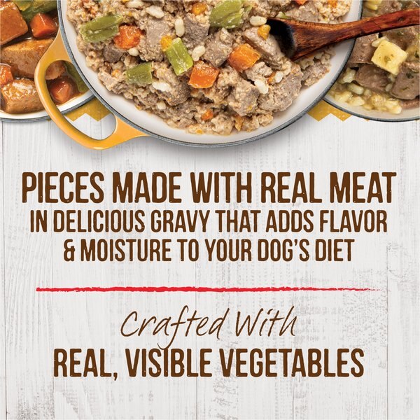 MERRICK Kitchen Comforts Real Meat & Brown Rice with Grains Variety ...