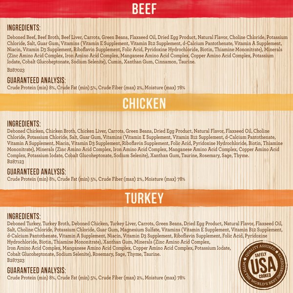 MERRICK Lil' Plates Petite Pates Grain-Free Small Breed Wet Dog Food ...