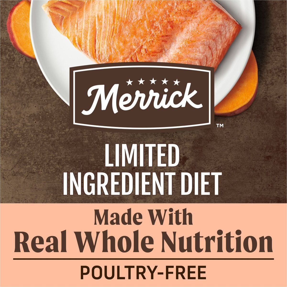 MERRICK Limited Ingredient Diet Real Salmon & Brown Rice Recipe with ...