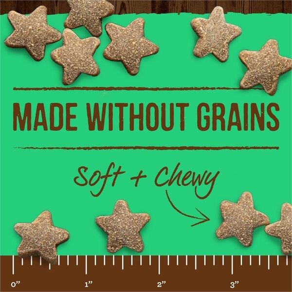 MERRICK Power Bites Real Rabbit + Sweet Potato Recipe Grain-Free Soft ...