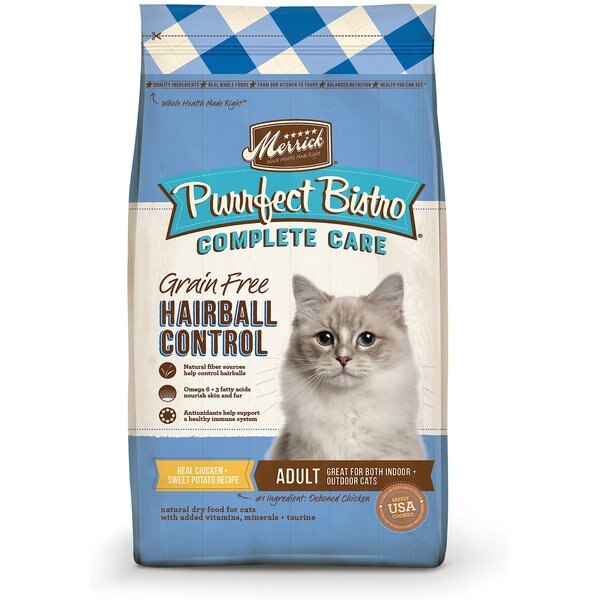 MERRICK Purrfect Bistro Grain-Free Real Chicken + Sweet Potato Recipe ...