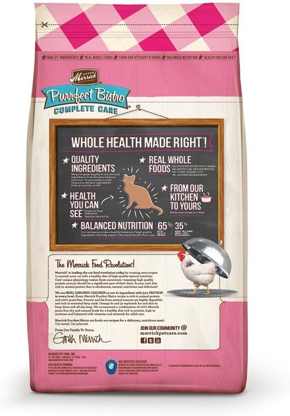 MERRICK Purrfect Bistro Complete Care Grain- Free Sensitive Stomach ...