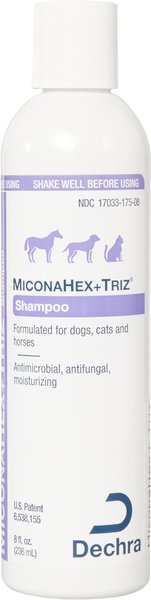 MICONAHEX+TRIZ Shampoo for Dogs & Cats, 8-fl oz bottle - Chewy.com