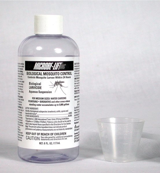 MICROBE-LIFT BMC Liquid Mosquito Control Aquarium Water Care, 6-oz jar ...
