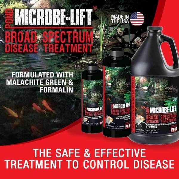 MICROBE-LIFT Broad Spectrum Disease Fish Treatment, 16-oz bottle - Chewy.com