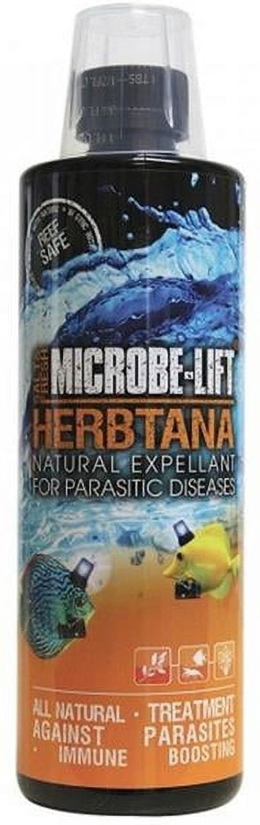 MICROBE-LIFT Herbtana Salt & Freshwater Fish Treatment, 16-oz bottle ...