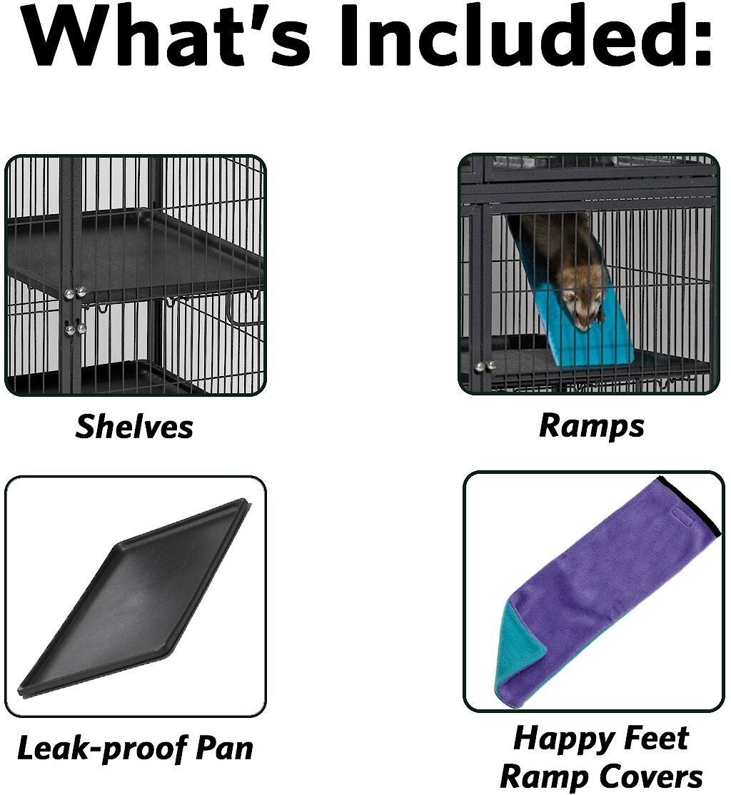 MIDWEST Critter Nation Deluxe Small Animal Cage, Single Story - Chewy.com