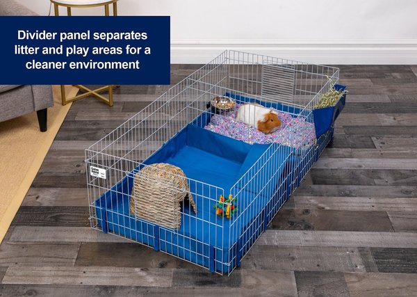 MIDWEST Guinea Habitat Deluxe Guinea Pig Cage - Chewy.com