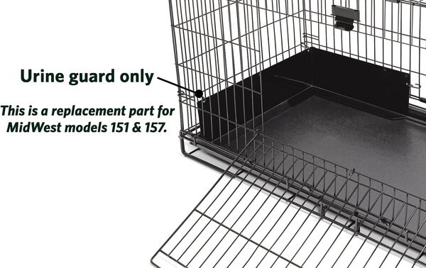 MIDWEST Hoppity Habitat Rabbit Cage Urine Guard - Chewy.com