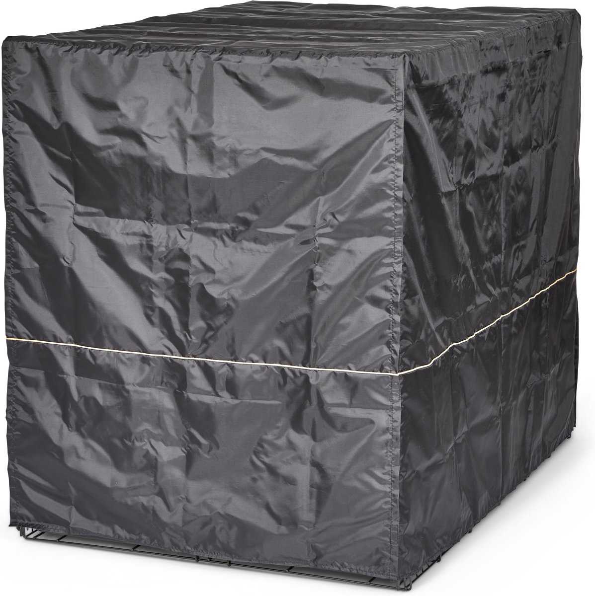 MIDWEST Quiet Time Crate Cover, 54-in, Black, Giant - Chewy.com
