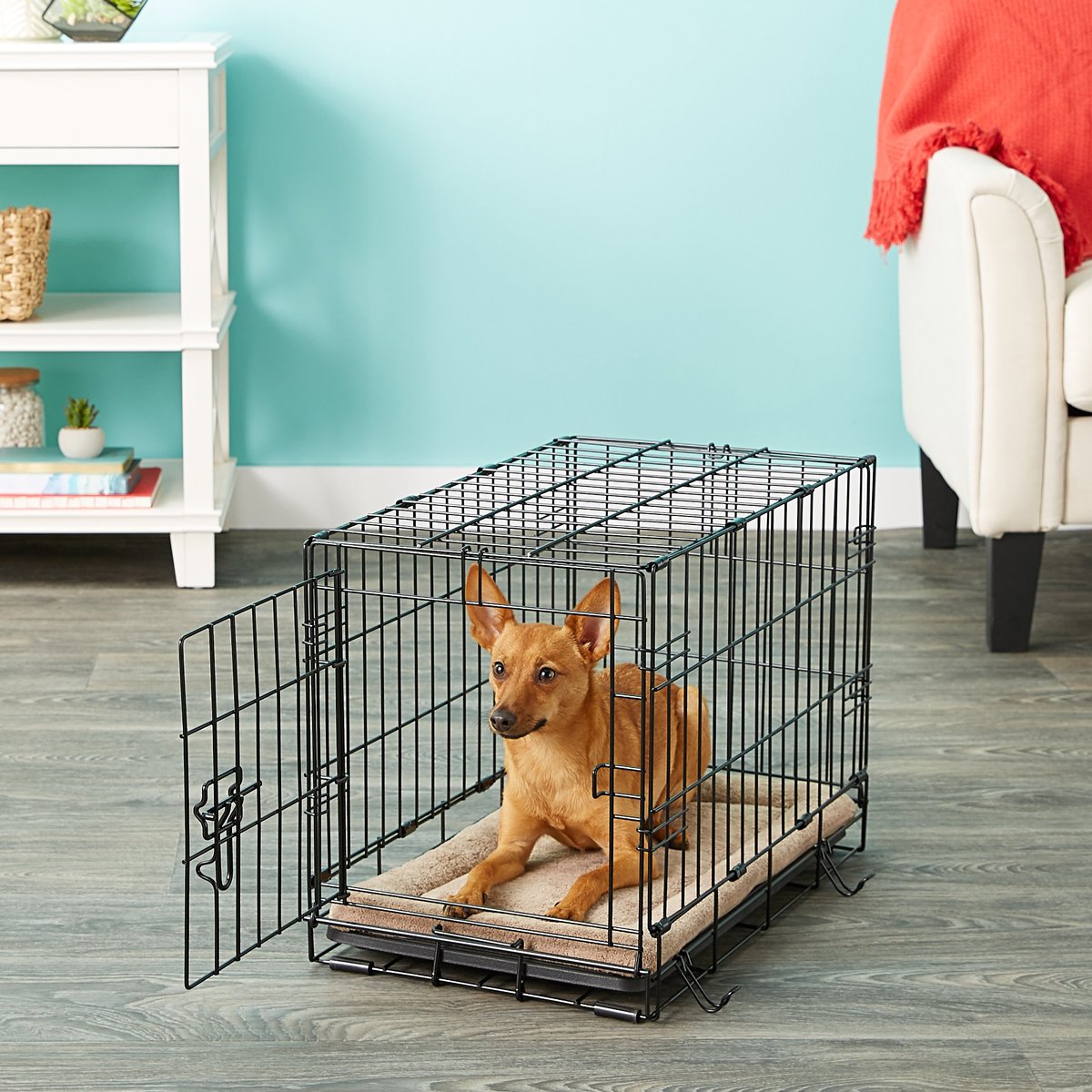 MIDWEST Quiet Time Deluxe Micro Terry Dog Crate Mat, 22-in - Chewy.com