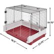 MIDWEST Wabbitat Deluxe Rabbit Home Wire Extension - Chewy.com