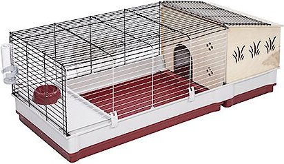 MIDWEST Wabbitat Deluxe Rabbit Home Wood Hut Expansion - Chewy.com