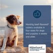 MILBEGUARD Flavored Tablets for Dogs, 2 -10 lbs. (Yellow Box), 2.3 mg, 6 tablets (6-mos. supply ...