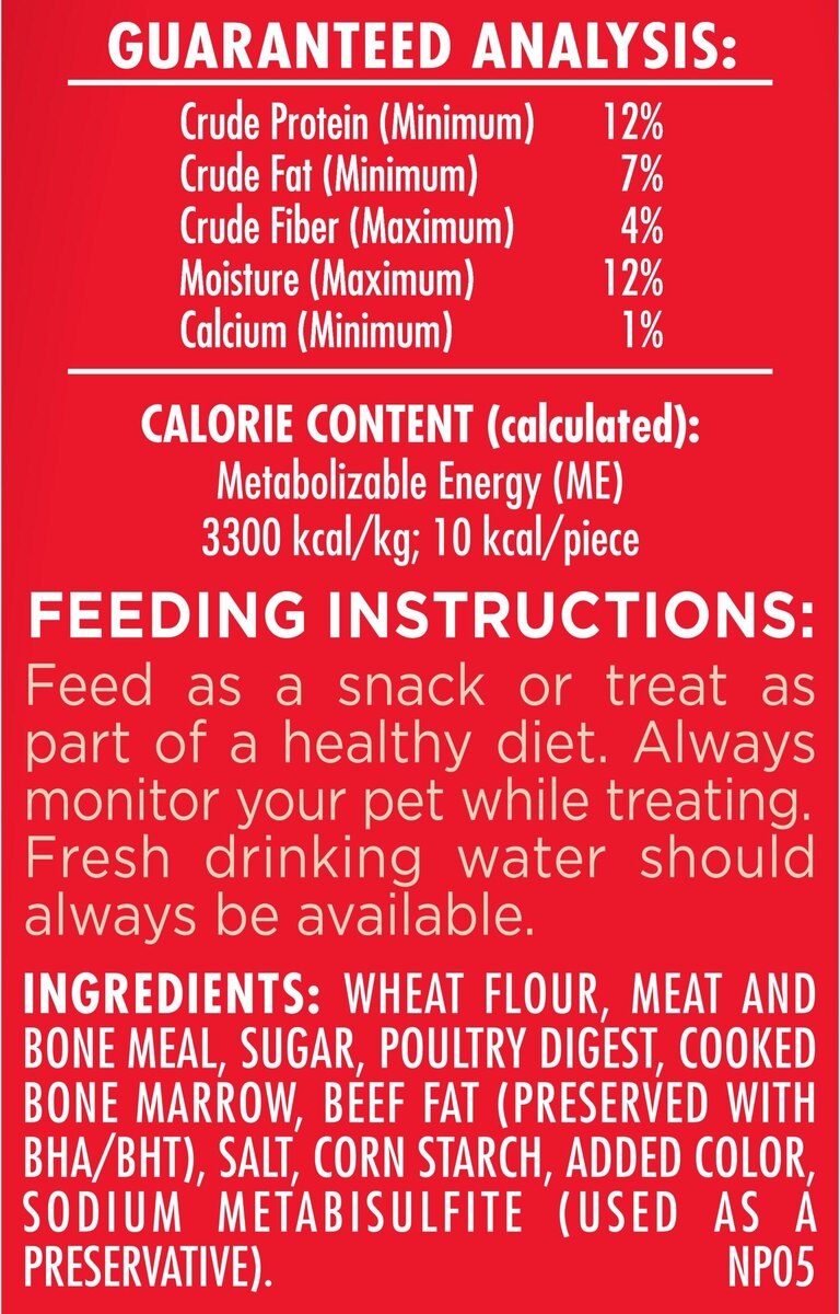 MILK-BONE MaroSnacks Real Bone Marrow Dog Treats, 15-oz bag, case of 6 ...