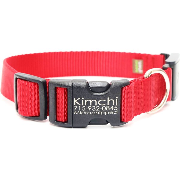 Out of Stock - DOG ID The Rock Solid Personalized ID Tag Dog Collar ...