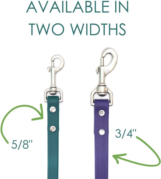 MIMI GREEN Hands Free Convertible Waterproof Biothane Dog Leash, Forest ...