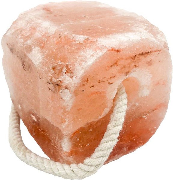 MIRACLE SALT COLLECTIVE Natural Himalayan Salt Lick, 2-lb block - Chewy.com