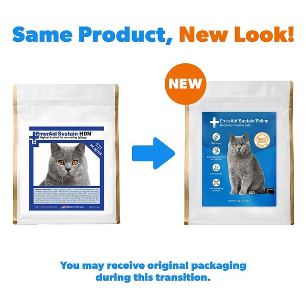 LAFEBER EmerAid Sustain Feline Recovery Food, 4.4-lb bag - Chewy.com