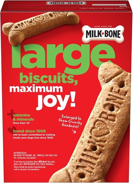 MILK-BONE Original Large Biscuit Dog Treats, 24-oz box - Chewy.com