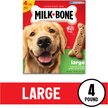MILK-BONE Original Large Biscuit Dog Treats, 4-lb box, bundle of 2 ...
