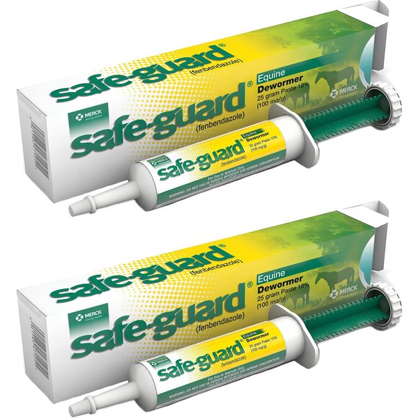 Discontinued - SAFE-GUARD Equine Paste Horse Dewormer 10%, 25-gm ...