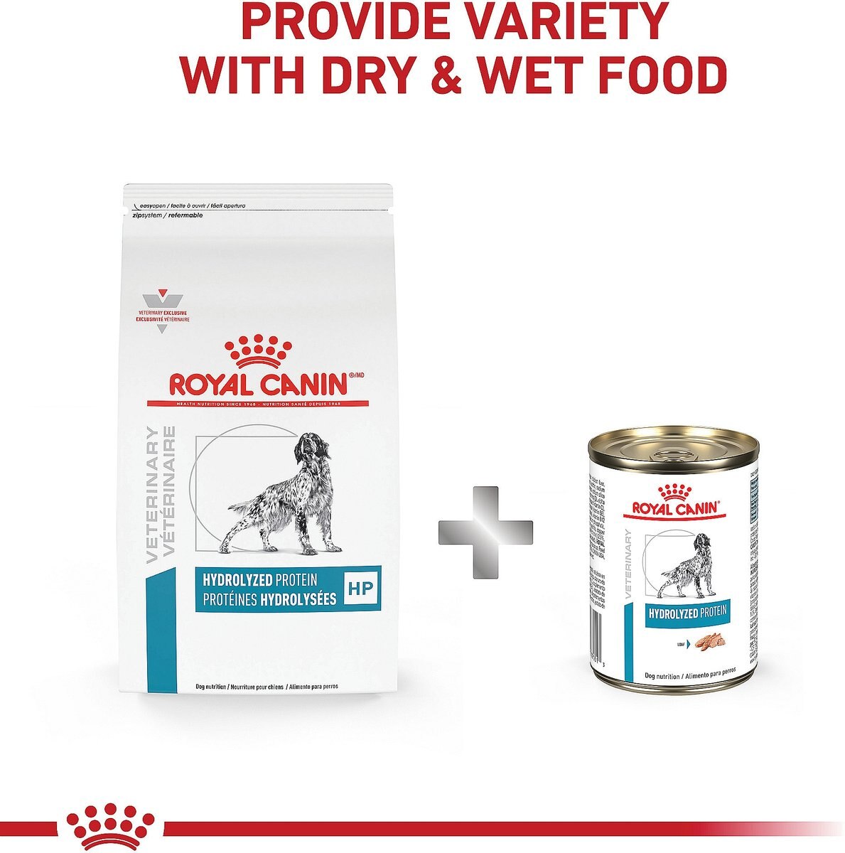 ROYAL CANIN VETERINARY DIET Hydrolyzed Protein HP Dry Dog Food, 25.3-lb ...
