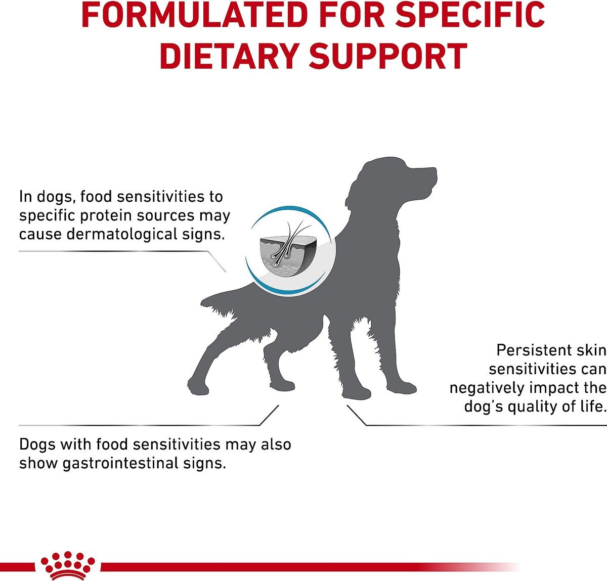 ROYAL CANIN VETERINARY DIET Hydrolyzed Protein HP Dry Dog Food, 25.3-lb ...