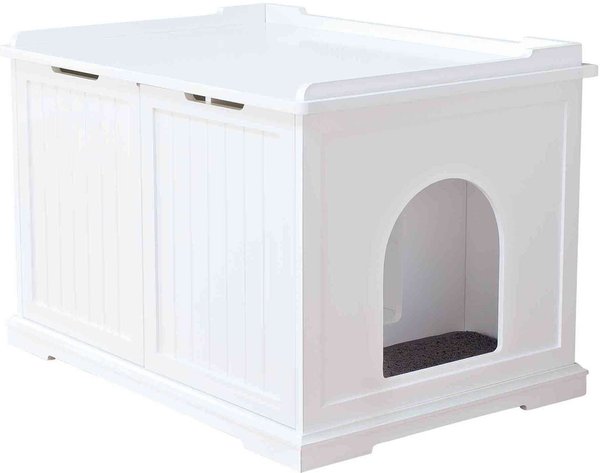 Temporarily Unavailable - TRIXIE Wooden Cat Litter Box Enclosure, X ...