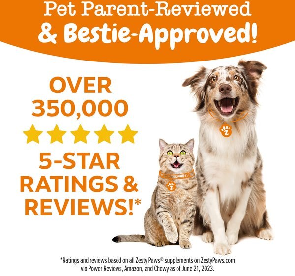 ZESTY PAWS Probiotic Powder Pumpkin Flavored Gut Flora & Digestive Aid ...