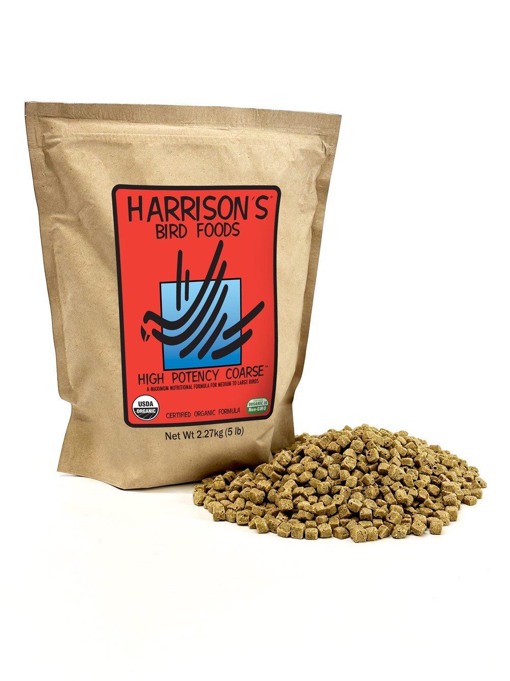 Product Reviews for HARRISON'S High Potency Coarse Organic Pellet Bird Food