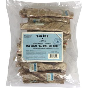 VITAL ESSENTIALS RAW BAR Raw Duck Heads Freeze-Dried Dog Treats, 20 ...