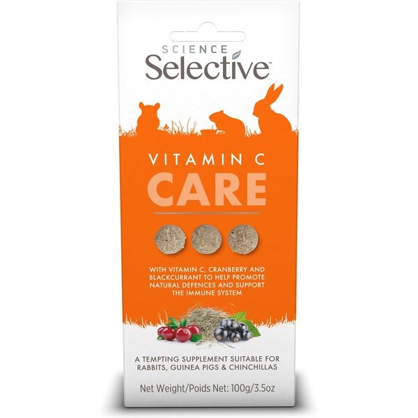 SCIENCE SELECTIVE Vitamin C Care Supplement for Small Pets, 3.5-oz bag ...