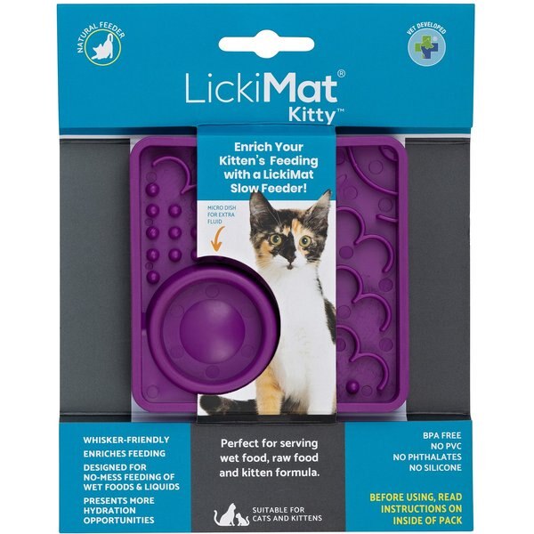 PETSAFE SlimCat Interactive Cat Feeder, Green, 0.66-cup - Chewy.com