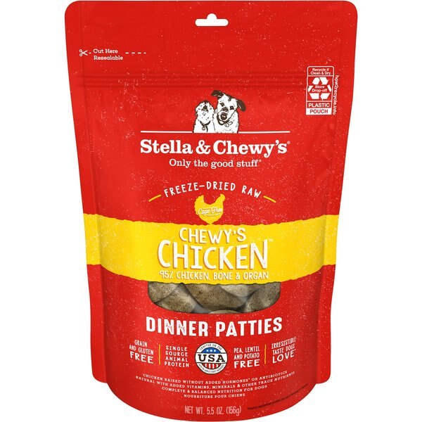 STELLA & CHEWY'S Lil' Bites Chicken Little Recipe Small Breed Freeze ...