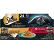 SHEBA Gravy Indulgence Chicken & Beef in Extra Gravy Variety Pack Grain ...