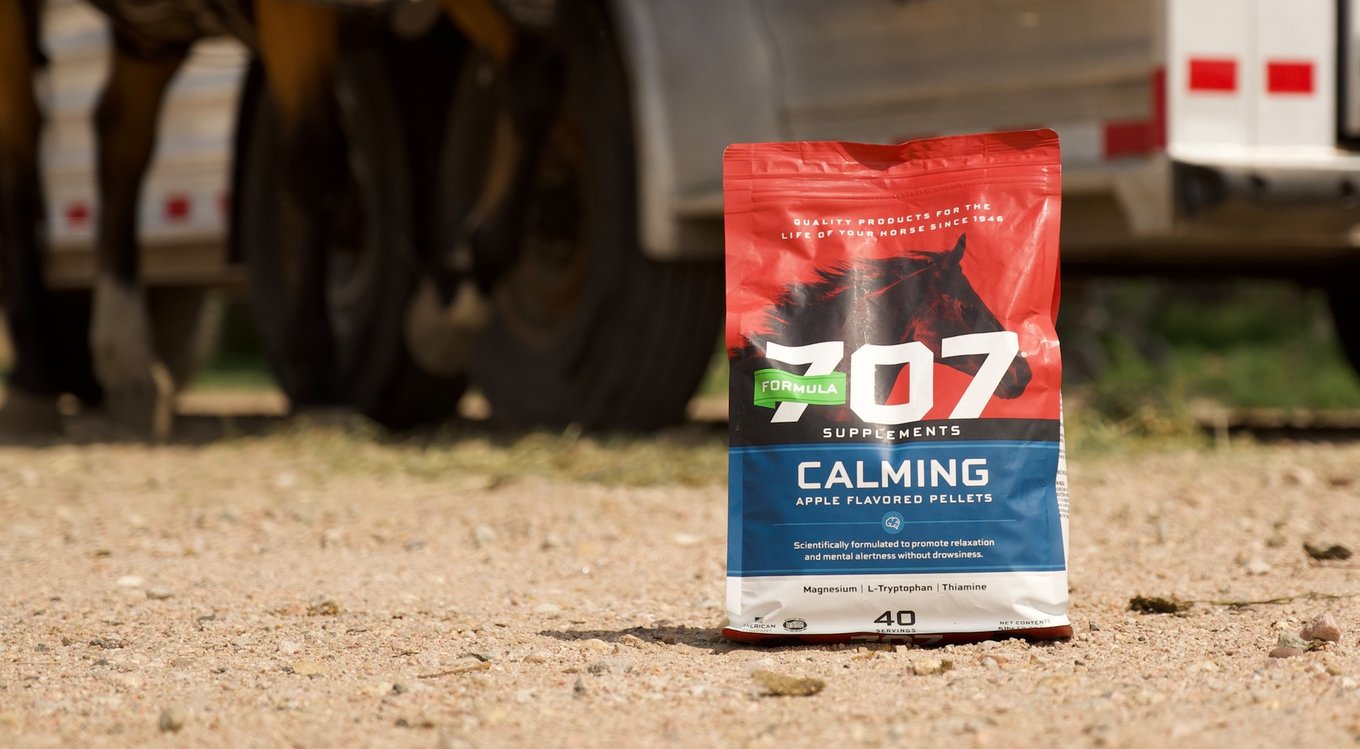 FORMULA 707 Calming Apple Flavor Pellets Horse Supplement, 10-lb bag ...