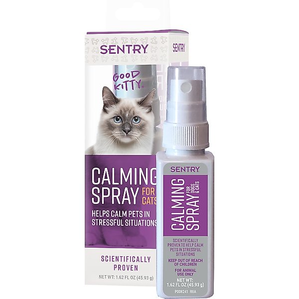 SENTRY Good Behavior Calming Spray for Cats, 1.62-oz - Chewy.com