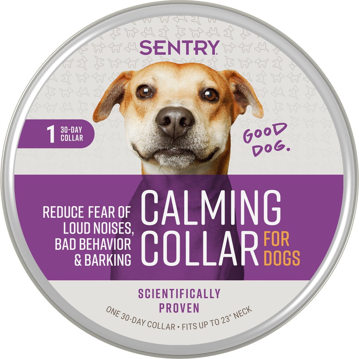 SENTRY Good Behavior Calming Collar for Dogs, up to 23-in neck, 1 count ...