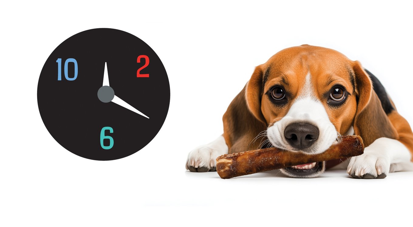 CHOMP'EMS Hide-Free Knot Bones Two-Tone Peanut Butter Dog Treats, 20 ...