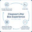 BOXIECAT Self-Cleaning Probiotic Clumping Clay Cat & Kitty Litter, 16 ...