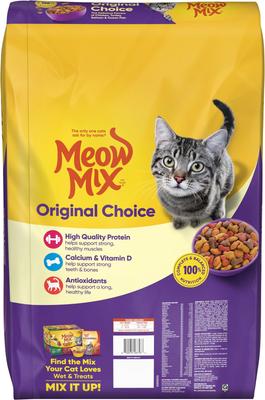 MEOW MIX Original Choice Dry Cat Food, 26-lb bag - Chewy.com