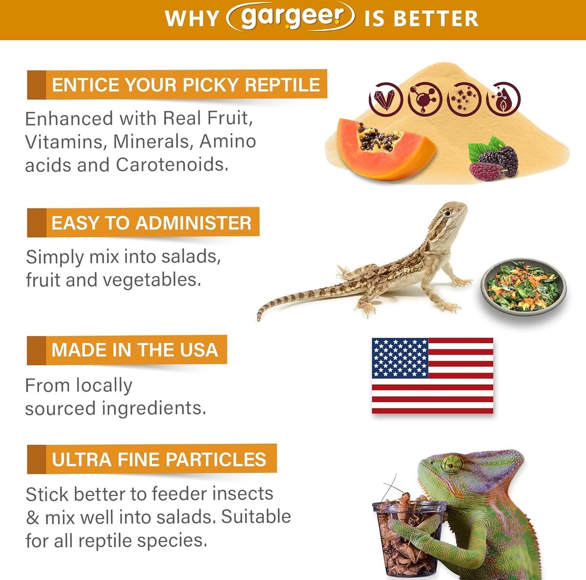 GARGEER Bee Pollen Reptile Supplement, 4-oz bag - Chewy.com