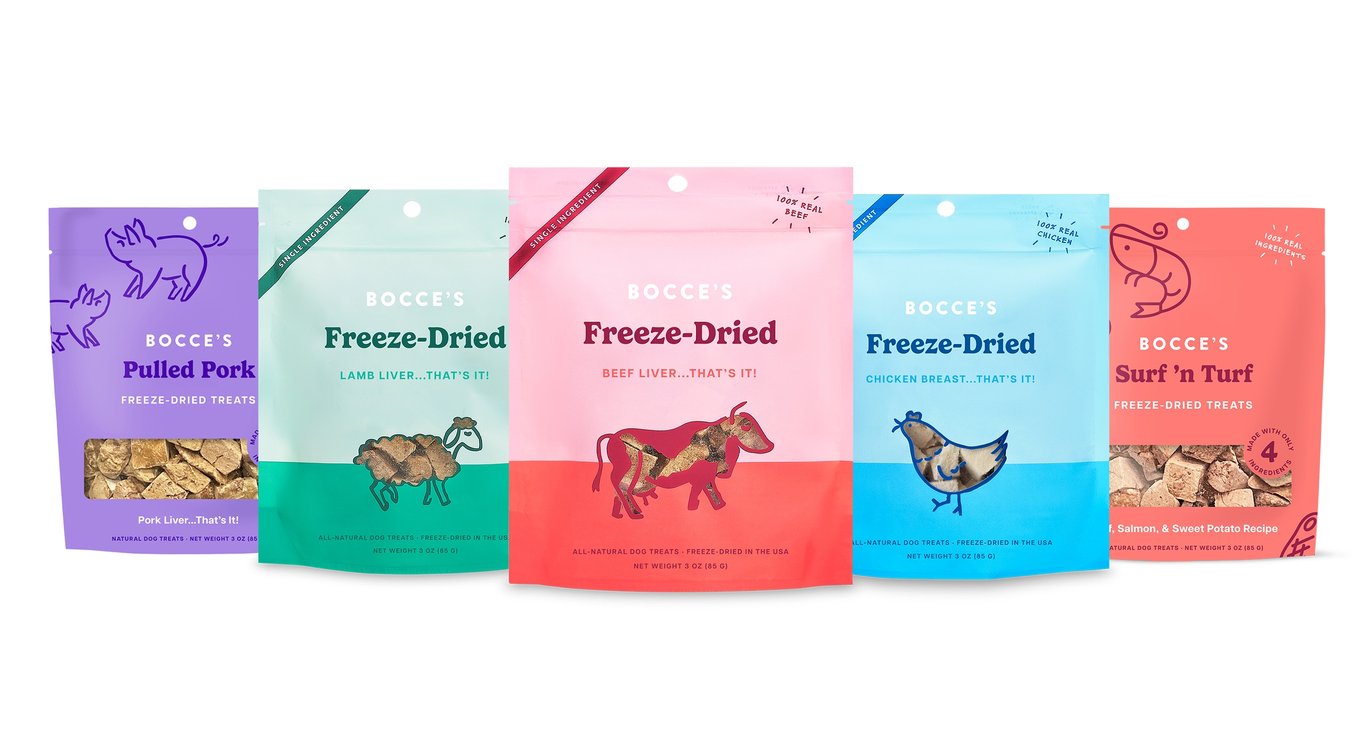 Discontinued - BOCCE'S BAKERY Lamb Chop High-Protein Freeze-Dried Dog ...