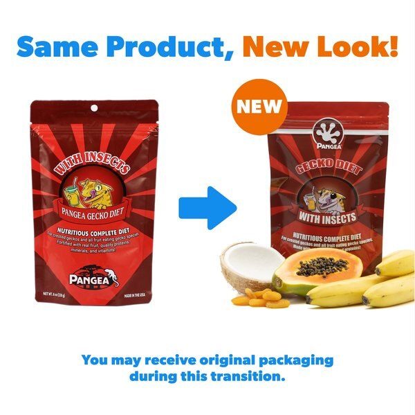 PANGEA Fruit Mix Gecko Diet with Insects Food, 2-oz bag - Chewy.com