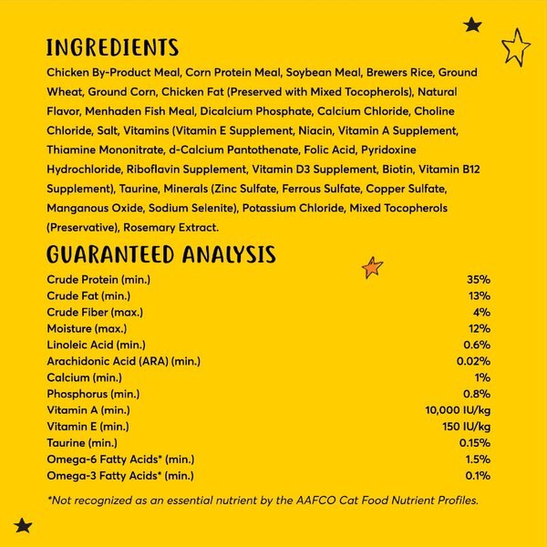 TINY TIGER Natural Complete Recipe Chicken Flavor Dry Cat Food, 18 lb ...